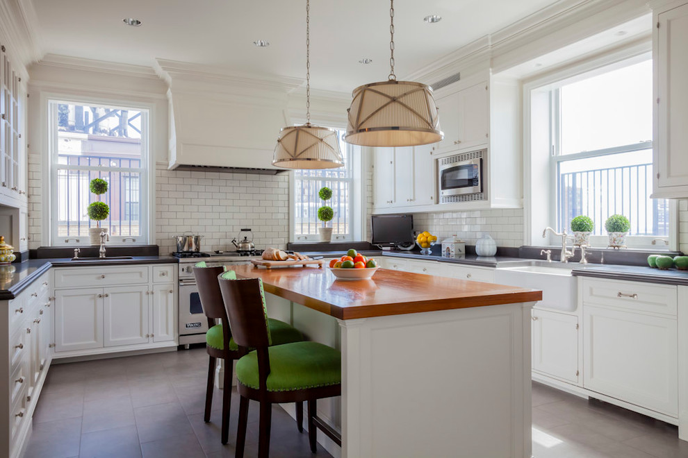 Park Avenue Penthouse - Traditional - Kitchen - New York - by Jeannine ...