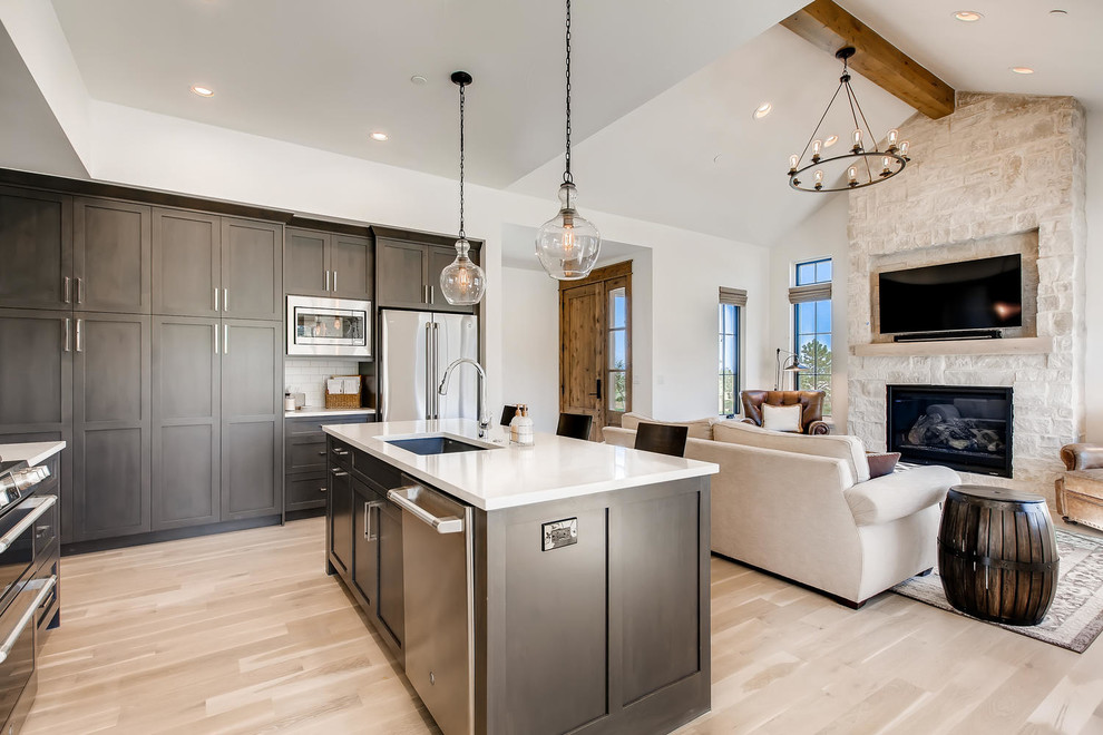 Parker Modern Farmhouse - Farmhouse - Kitchen - Denver - by Masterpiece ...