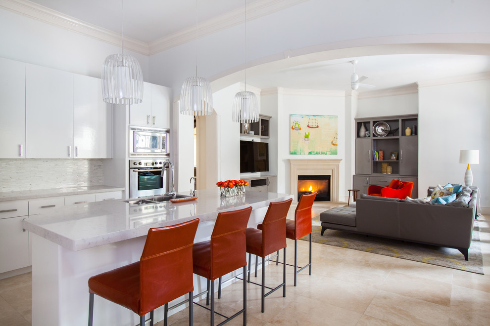 Parkside Contemporary - Contemporary - Kitchen - Houston - by Laura U ...