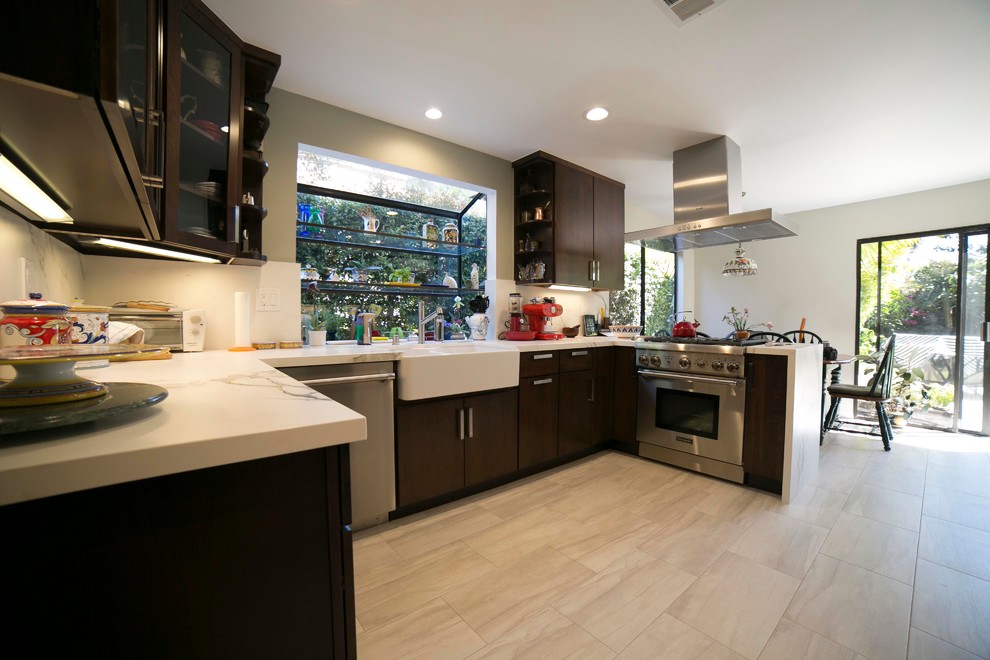 Pasadena-San Marino Ave (Kitchen) - Modern - Kitchen - Los Angeles - by ...