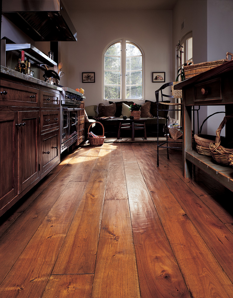 Patina Old World Flooring - Traditional - Kitchen - Santa Barbara - by ...