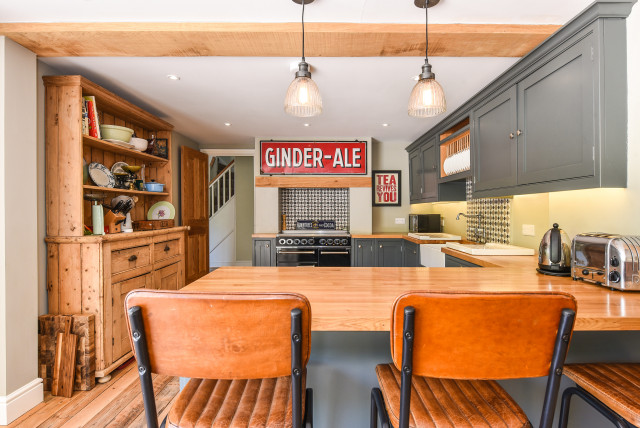 Pauls Stunning Quirky Kitchen - Transitional - Kitchen - London - by ...