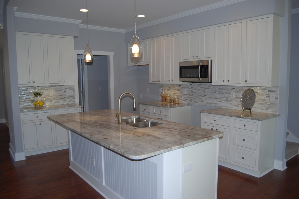 Pebble Gray Paint - Beach Style - Kitchen - Wilmington - by Emerald ...