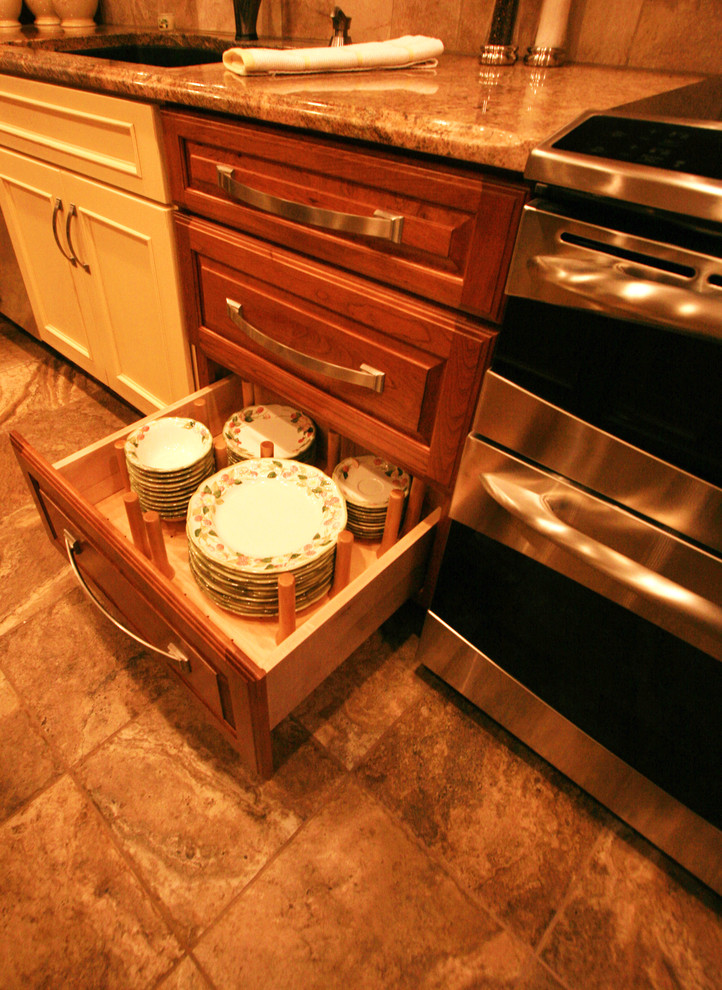 Peg Drawer system by Medallion Cabinetry - Traditional - Kitchen ...