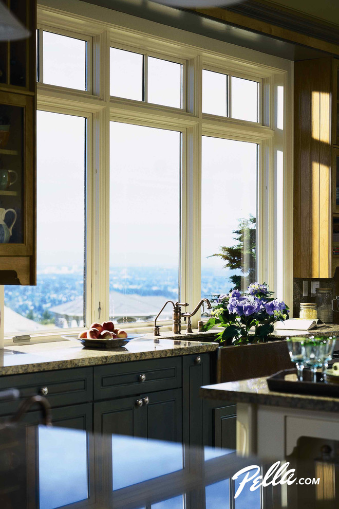 Pella® Architect Series® casement windows - Contemporary - Kitchen ...