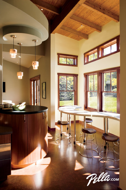 Pella® Architect Series® double-hung windows add character - Modern ...