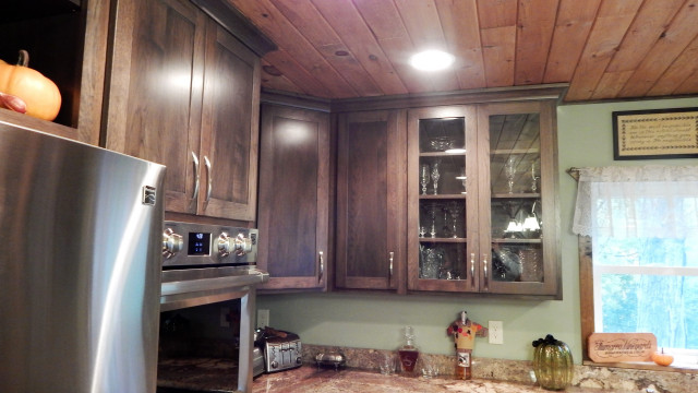 Pennsylvania Hunting Cabin Remodel - Transitional - Kitchen - New York ...