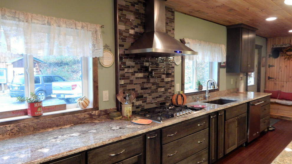 Pennsylvania Hunting Cabin Remodel - Transitional - Kitchen - New York ...