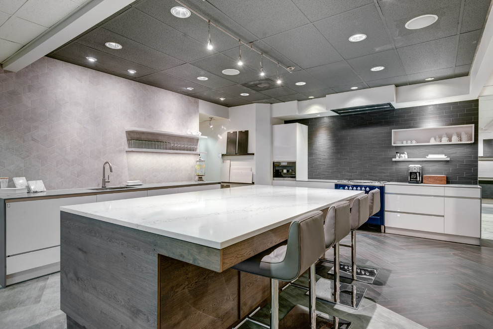 PentalQuartz in Statuario - Kitchen - Seattle - by Architectural ...