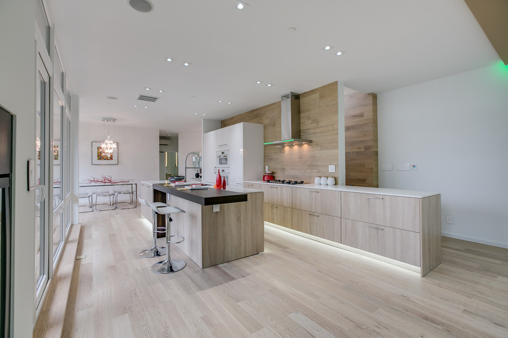 PentalQuartz Super White, Wood Essence Porcelain Tile - Modern ...