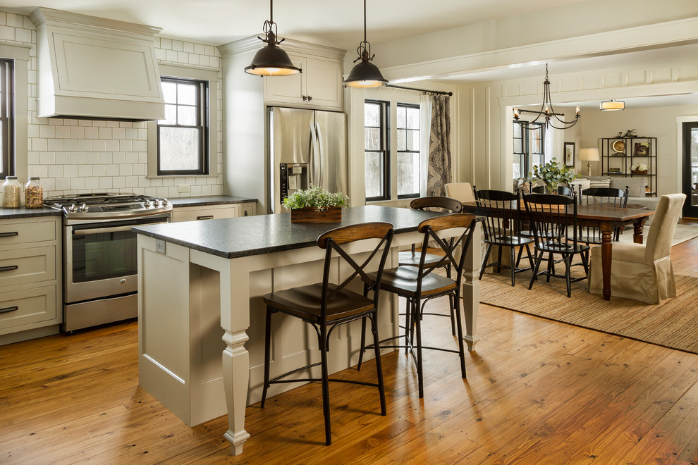 Perch Lake Farmhouse - Farmhouse - Kitchen - Minneapolis - by ...