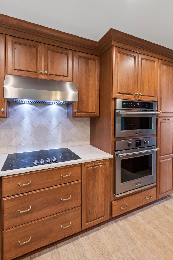 Perfect Kitchen with an Island is Open for Entertaining - Traditional ...
