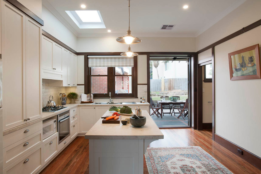 Period Family Home, Ivanhoe - Traditional - Kitchen - Melbourne - by ...