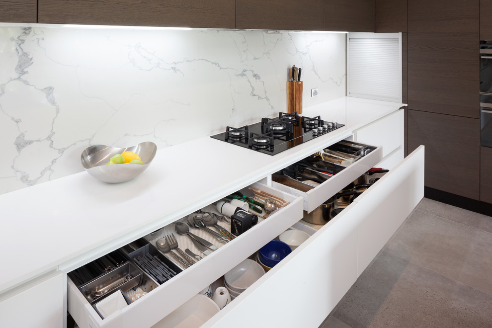 Perth Kitchens: City Beach - Modern - Kitchen - Perth - by Retreat ...