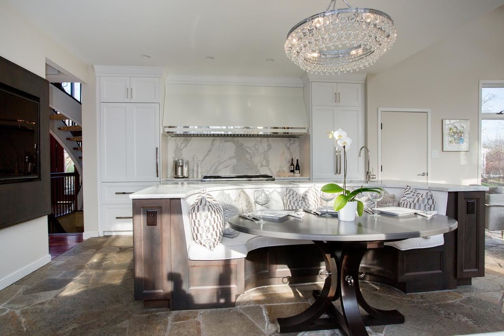 Philly Suburb Clean and Sophisticated Kitchen Remodel - Transitional ...