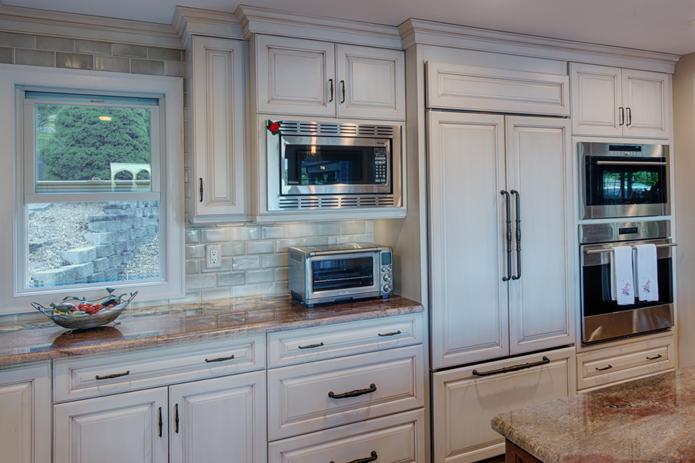 Plain & Fancy Vintage Color Match Maple Kitchen with Majestic Cherry ...