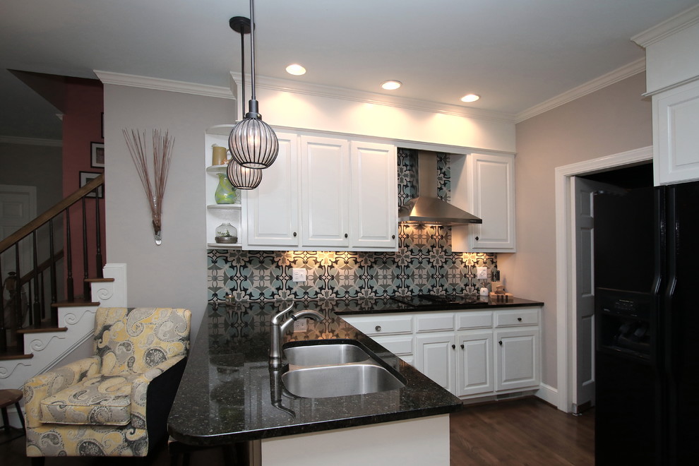 Play with Texture and Pattern in Traditional Kitchen - Eclectic ...