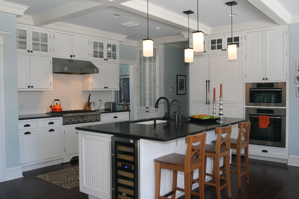 Playful Family Room & Kitchen - Transitional - Kitchen - New York - by ...