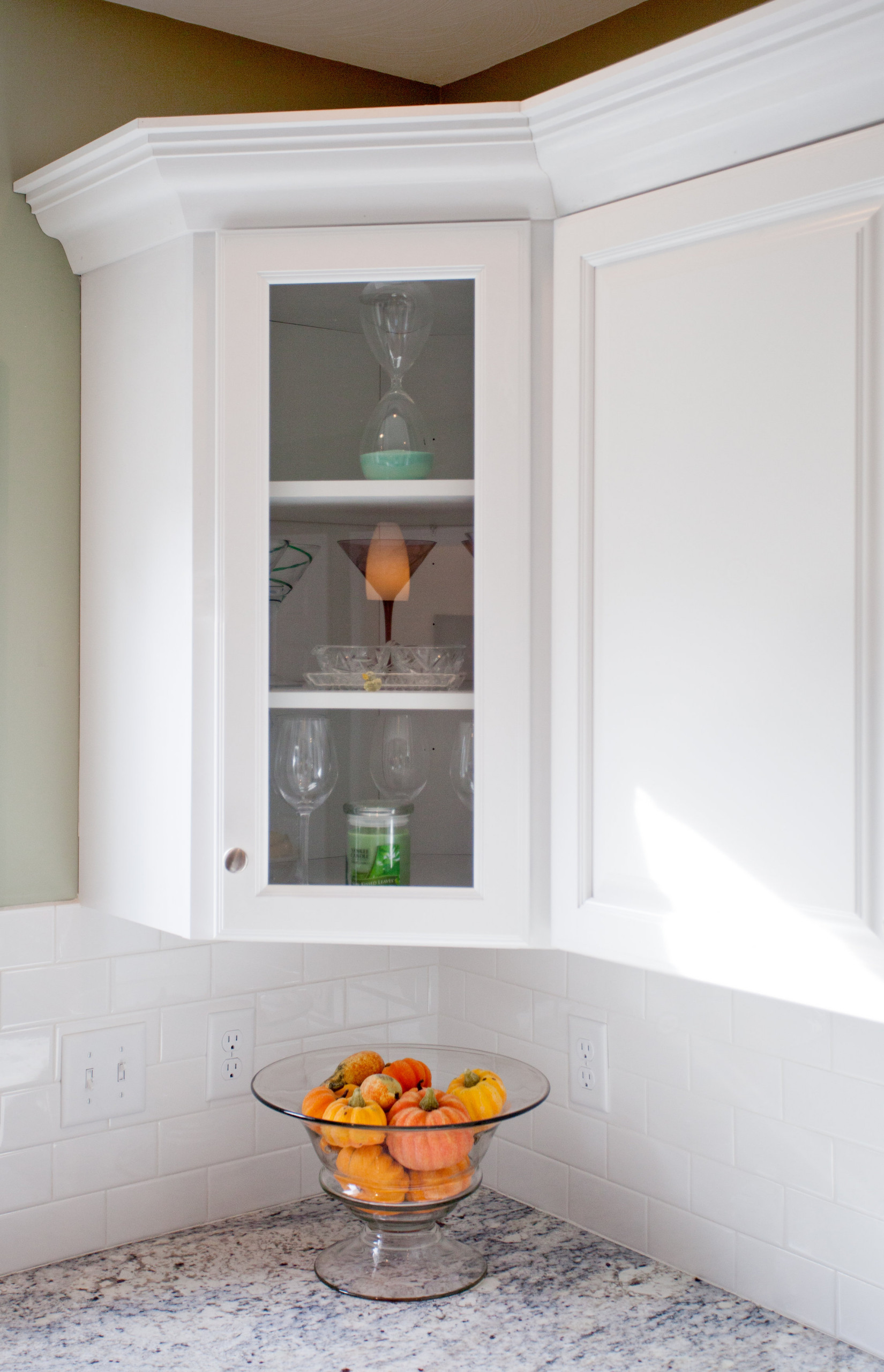 Glass Corner Cabinet Houzz