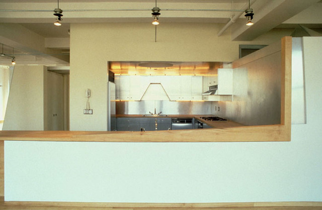 PMW Architects-Reflection Loft 1989 - Contemporary - Kitchen - New York ...