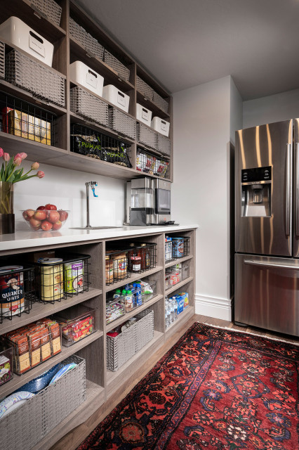 Pocket Door Pantry With A Little Extra - Traditional - Kitchen - Other - by Nathan Taylor for ...