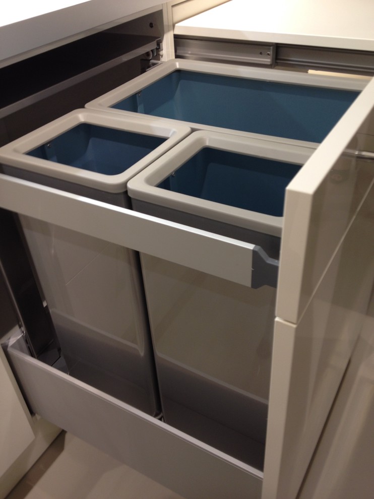 Poggenpohl Interior Waste Bins - Contemporary - Kitchen - Hawaii - by ...