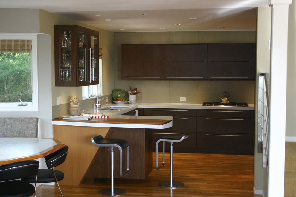 Point Loma Home - Modern - Kitchen - San Diego - by Bergen and Brasier ...