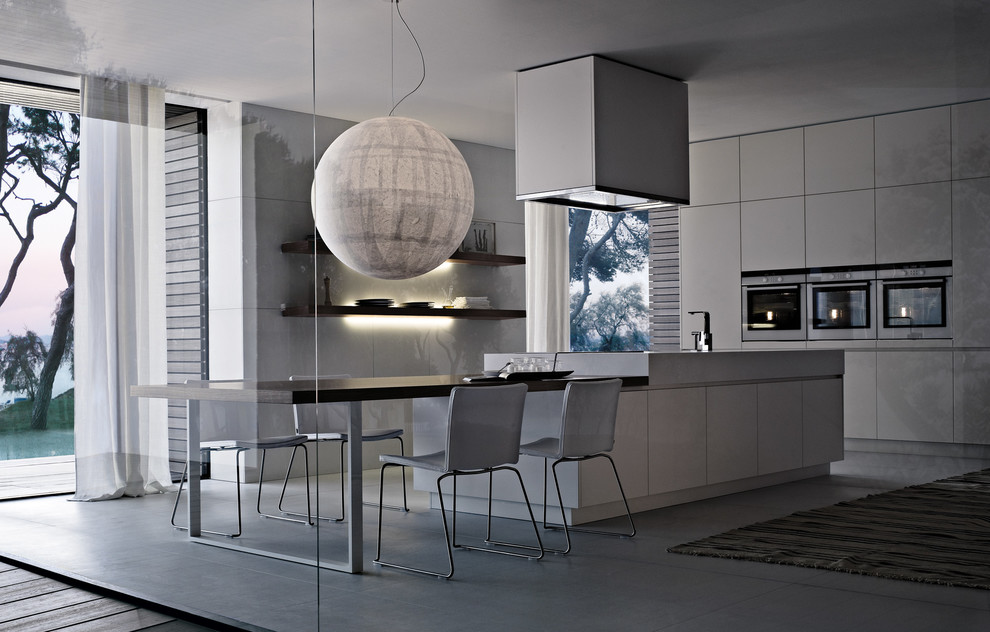 Poliform-Varenna - Alea - Contemporary - Kitchen - Houston - by ...