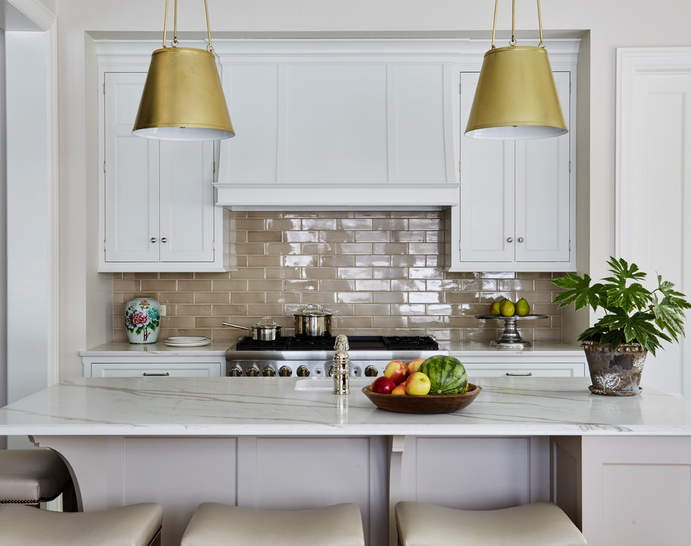 Polished Traditional - Traditional - Kitchen - Chicago - by PB Kitchen ...