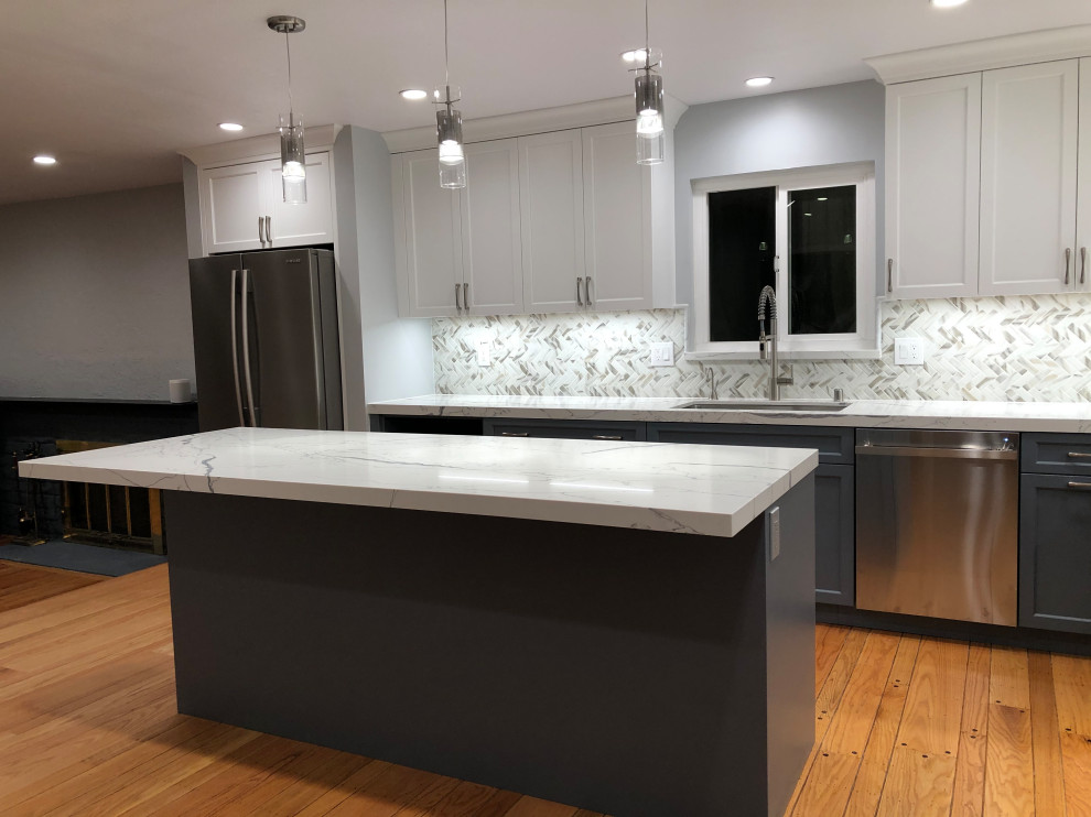 Polynesia 2-tone Kitchen - Transitional - Kitchen - San Francisco - by ...