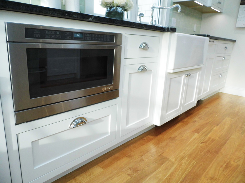 Pond View - Traditional - Kitchen - Boston - by Kurzhaus Designs, Inc ...