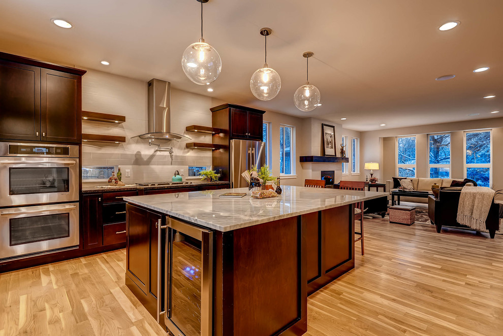 Poplar St - Modern - Kitchen - Denver - by Bello Custom Homes | Houzz