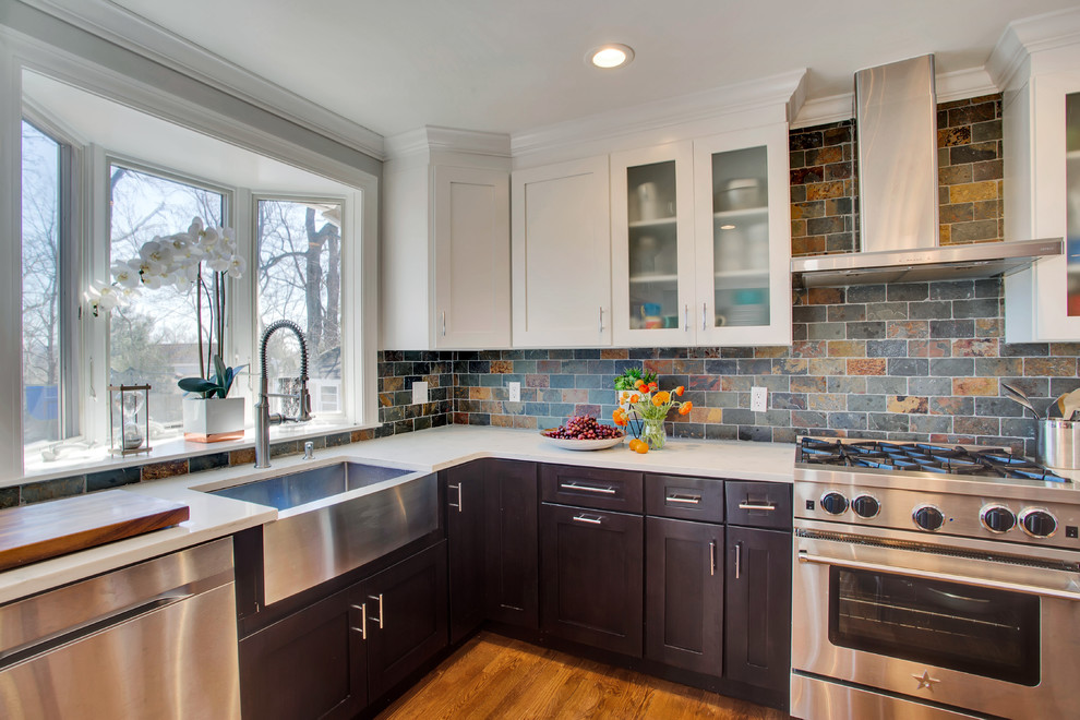 Port Washington North Home Remodel - Contemporary - Kitchen - New York ...