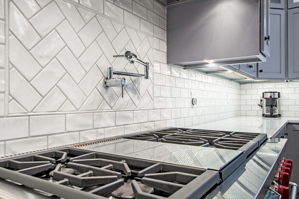 Pot Filler - Farmhouse - Kitchen - Grand Rapids - by Meiste Homes | Houzz