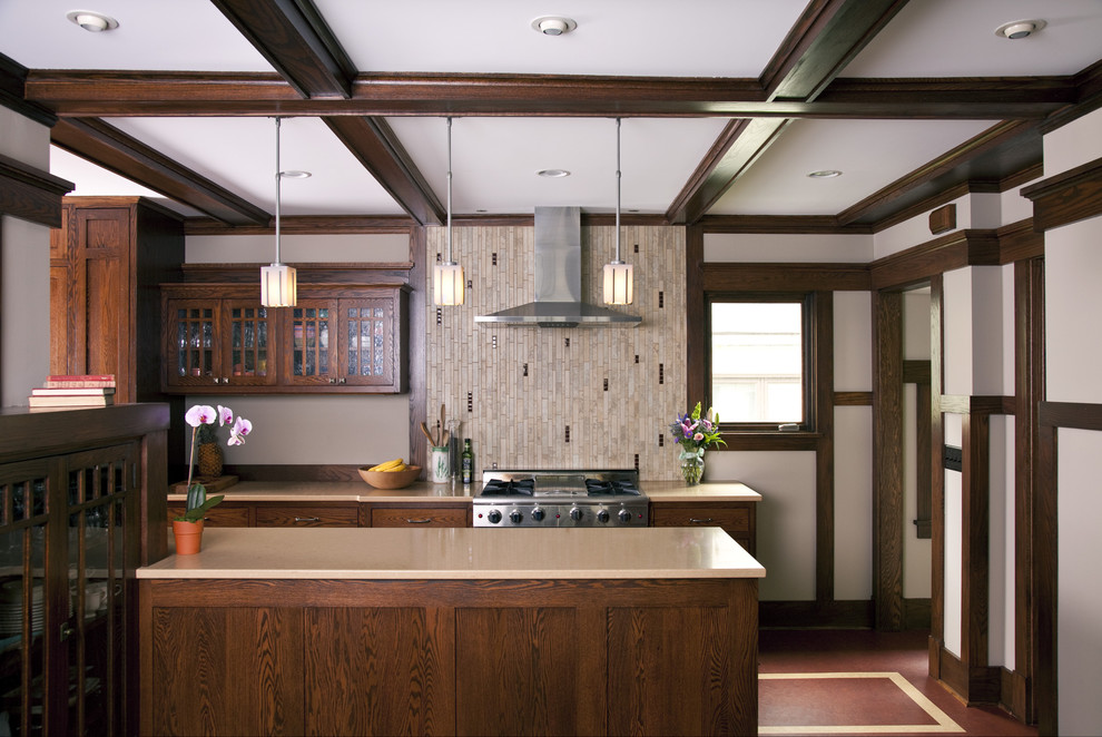 Prairie Style Addition & Kitchen - Kitchen - Traditional - Kitchen ...