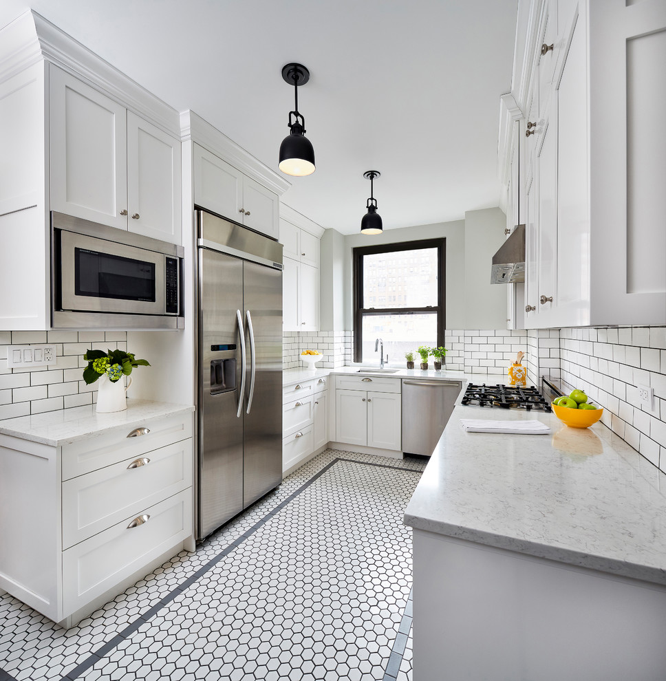 Pre War Kitchen Renovations - Modern - Kitchen - Miami - by Amanda ...