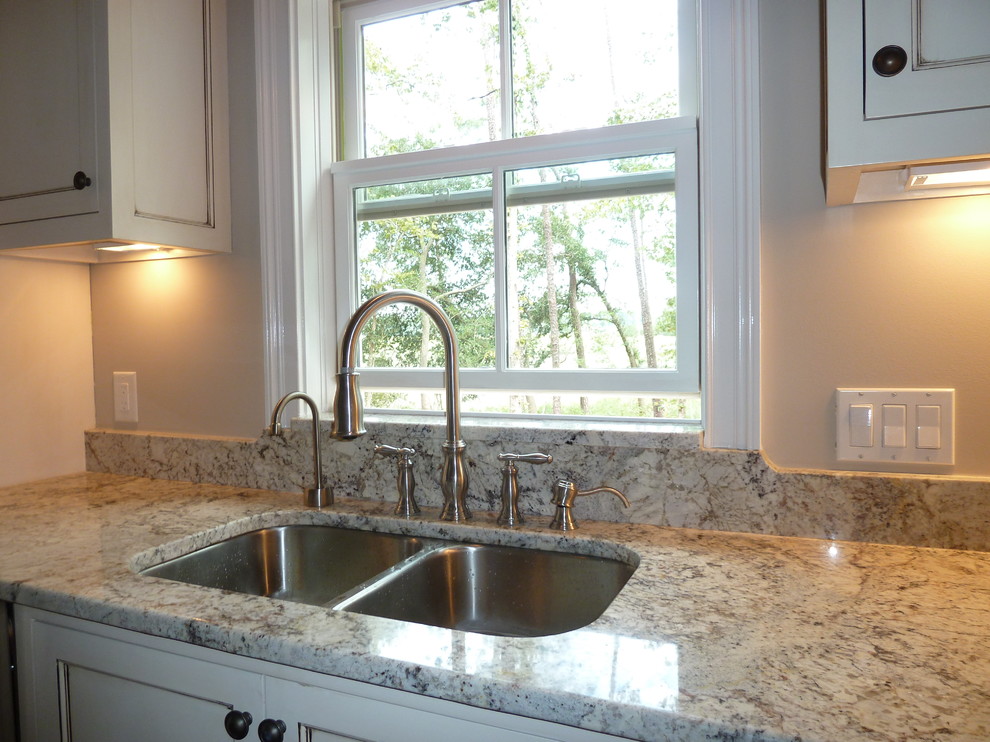 Precision Granite Completed - Traditional - Kitchen - Atlanta - by ...