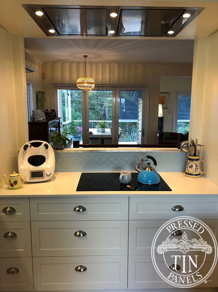 Pressed Tin Panels® Pressed Metal Kitchen Splash back- Savannah Design ...