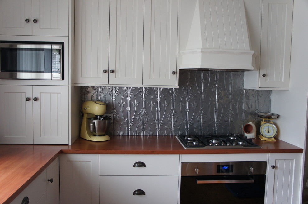Pressed Tin Panels - Splashback - Traditional - Kitchen - Hamilton - by ...