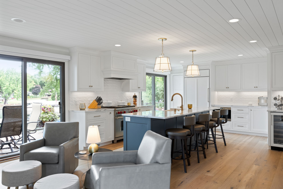 Prior Lake Full Home Remodel - Beach Style - Kitchen - Minneapolis - by ...