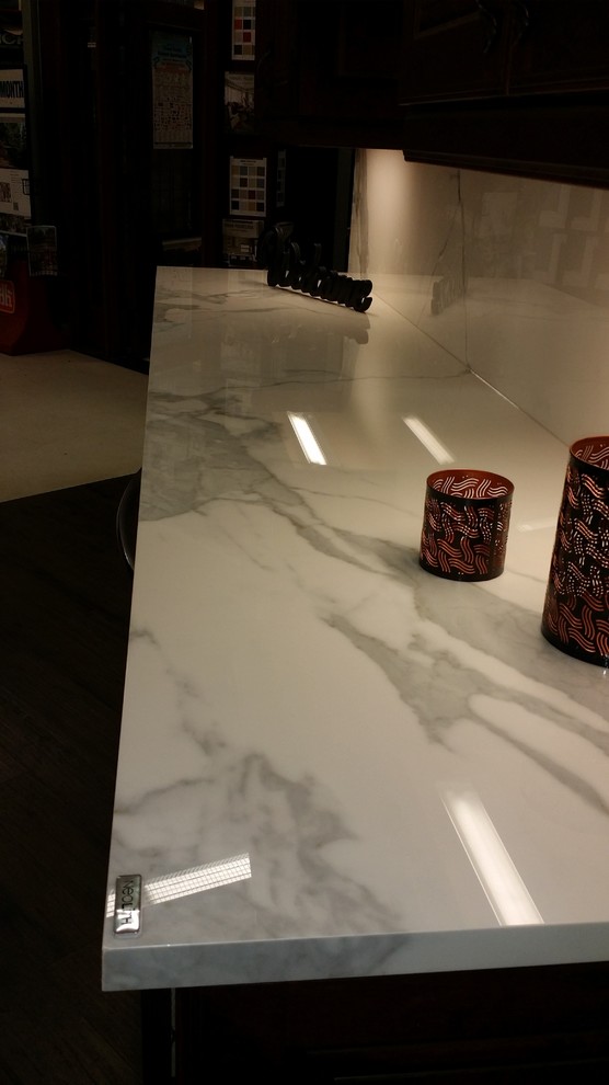 PRIVATE RESIDENCE -DISPLAY KITCHEN - NEOLITH IRON CORTEN, NEOLITH ...