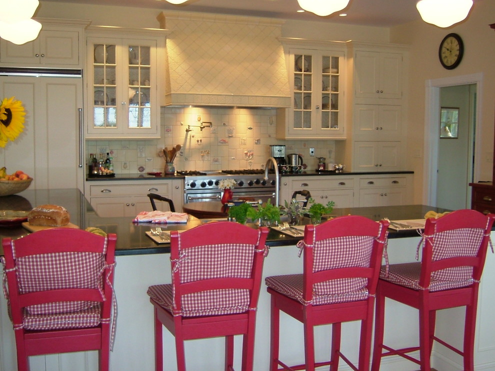 Provence Style Kitchen - Traditional - Kitchen - Portland Maine - by ...