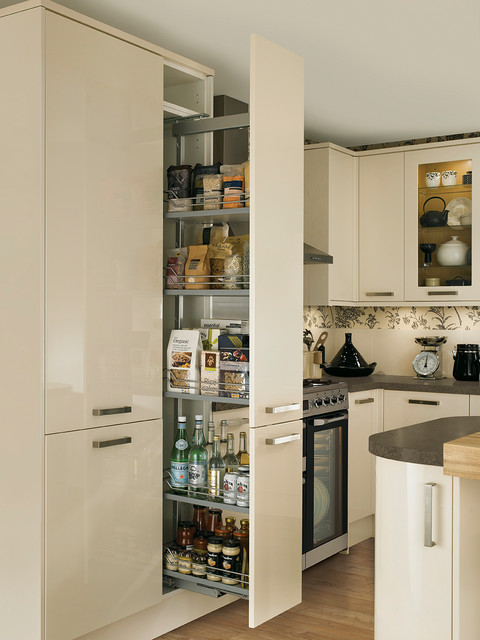 Pull-Out Kitchen Larder - Contemporary - Kitchen - Other - by Howdens ...