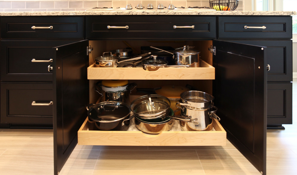 Pull Out Shelves - Transitional - Kitchen - Chicago - by Cabinets Plus ...