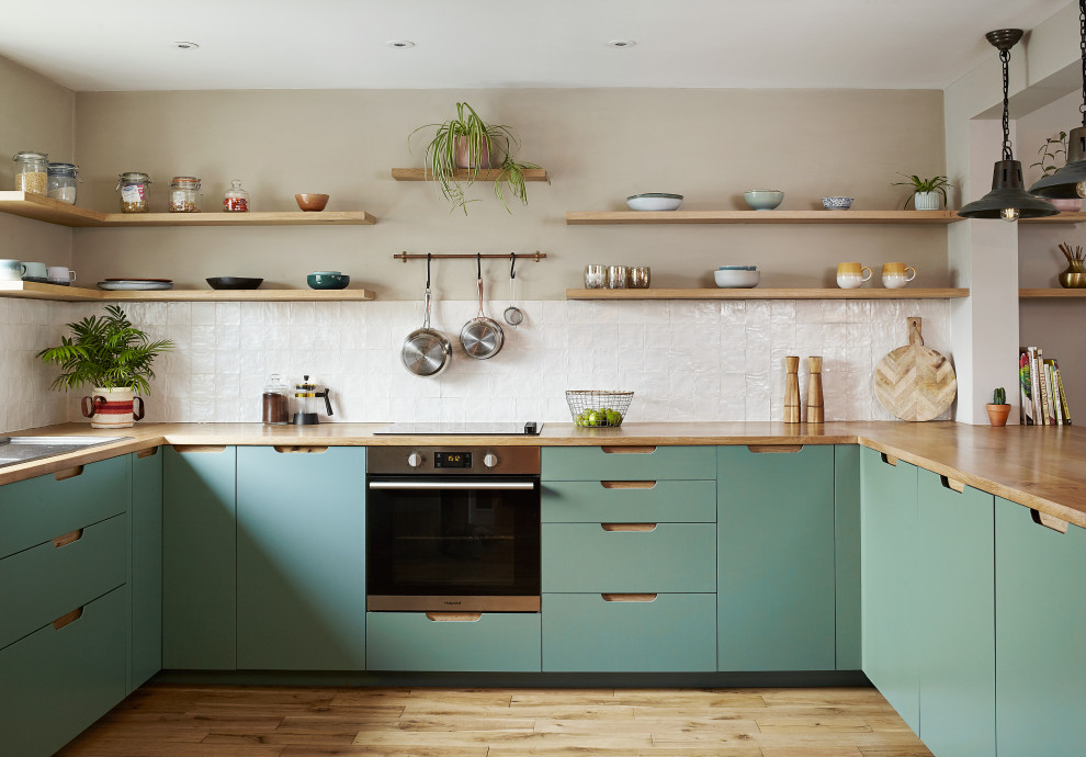 Punchards Down - Contemporary - Kitchen - Devon - by Green Bird ...