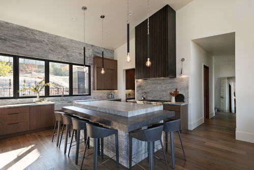 53+ Modern Rustic Kitchen ( WARM & SLEEK ) - Stunning Rustic Kitchens