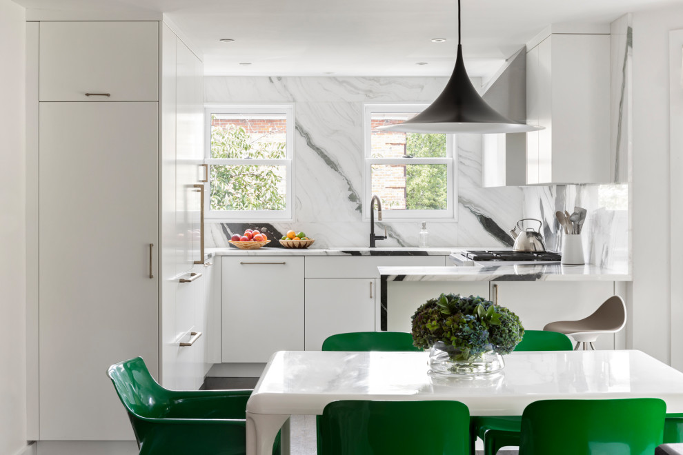 Putnam Square- Kitchen & Dining - Modern - Kitchen - Boston - by LDa ...