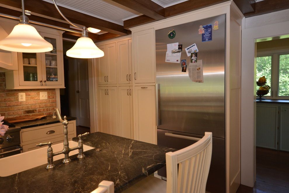 "Quaker Boys School" Farmhouse Kitchen Remodel - Farmhouse - Kitchen ...