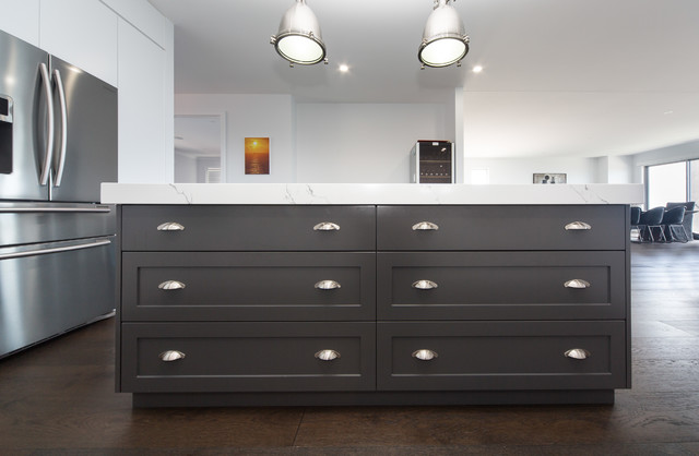 Quantum Quartz Venatino Statuario - Modern - Kitchen - Sydney - by ...