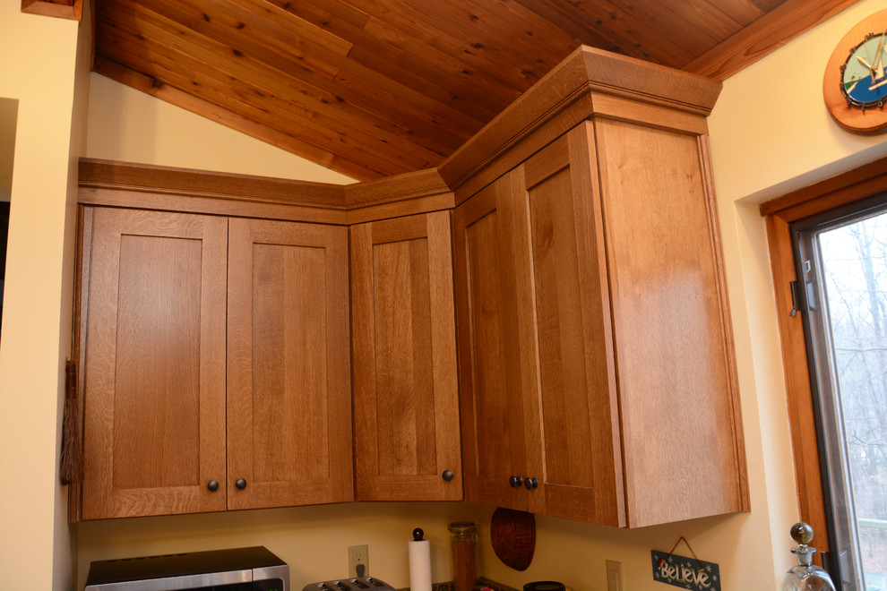 Quarter Sawn White Oak - Mesquite - Shaker Medium - Kitchen - Chicago ...